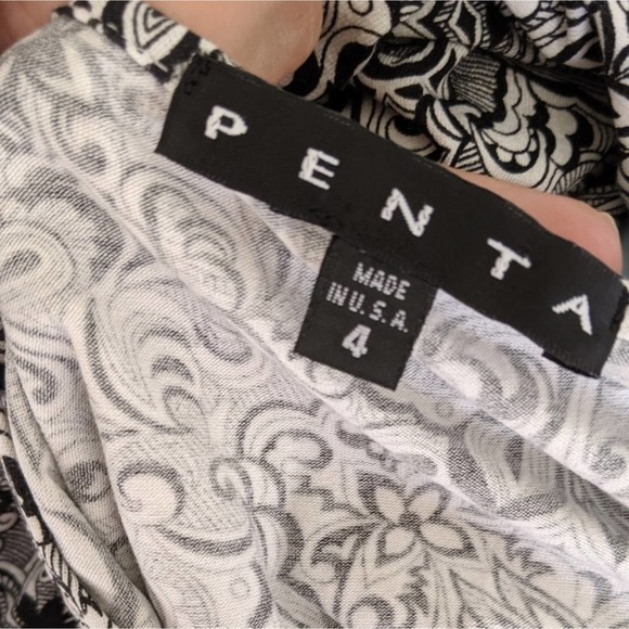 penta | Dresses | Penta Black Lace Aline Dress Two Layers Small | Poshmark